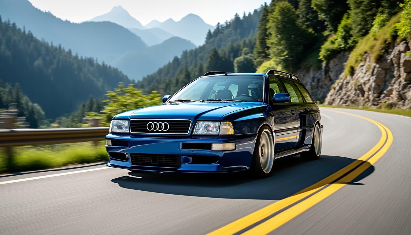 l'audi rs2 avant (1994) : découverte du premier break sportif conçu par ...