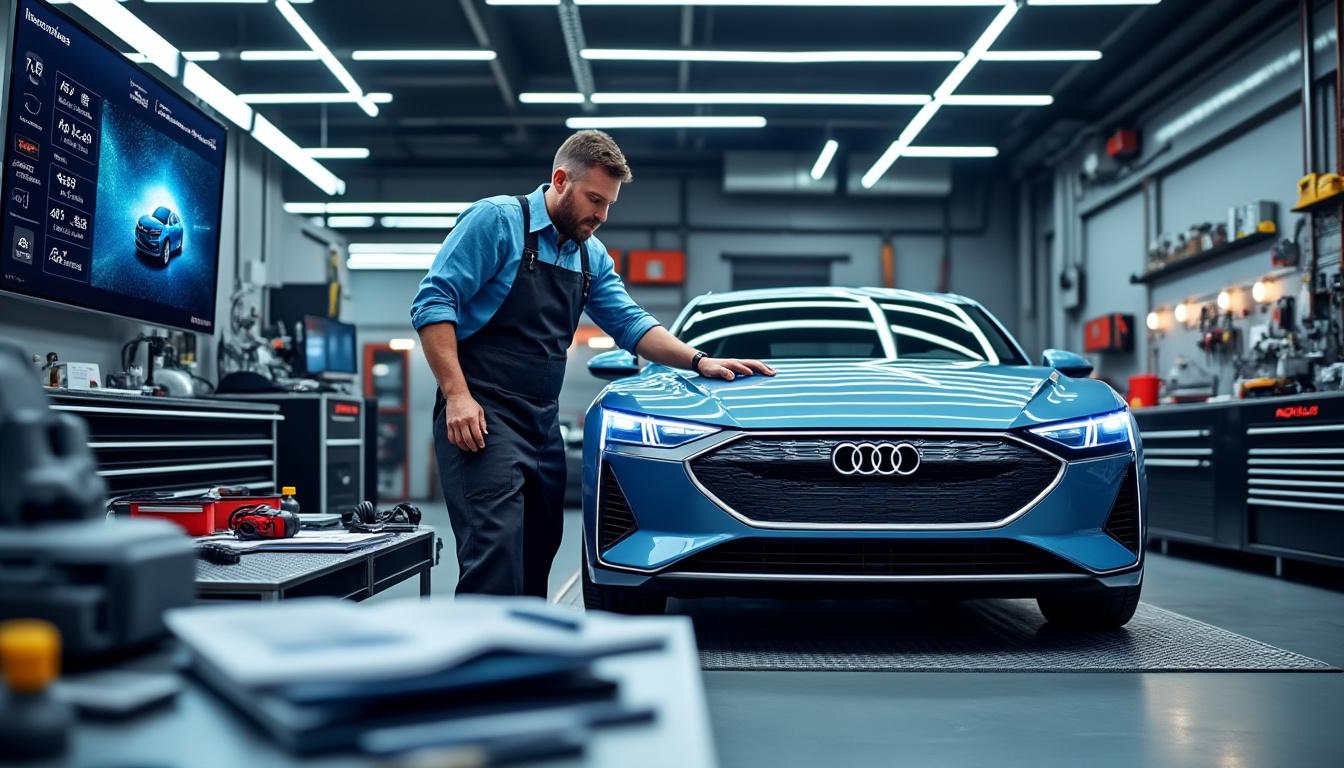 À la découverte du métier d'expert Audi e-tron avec Davy, un passionné ...