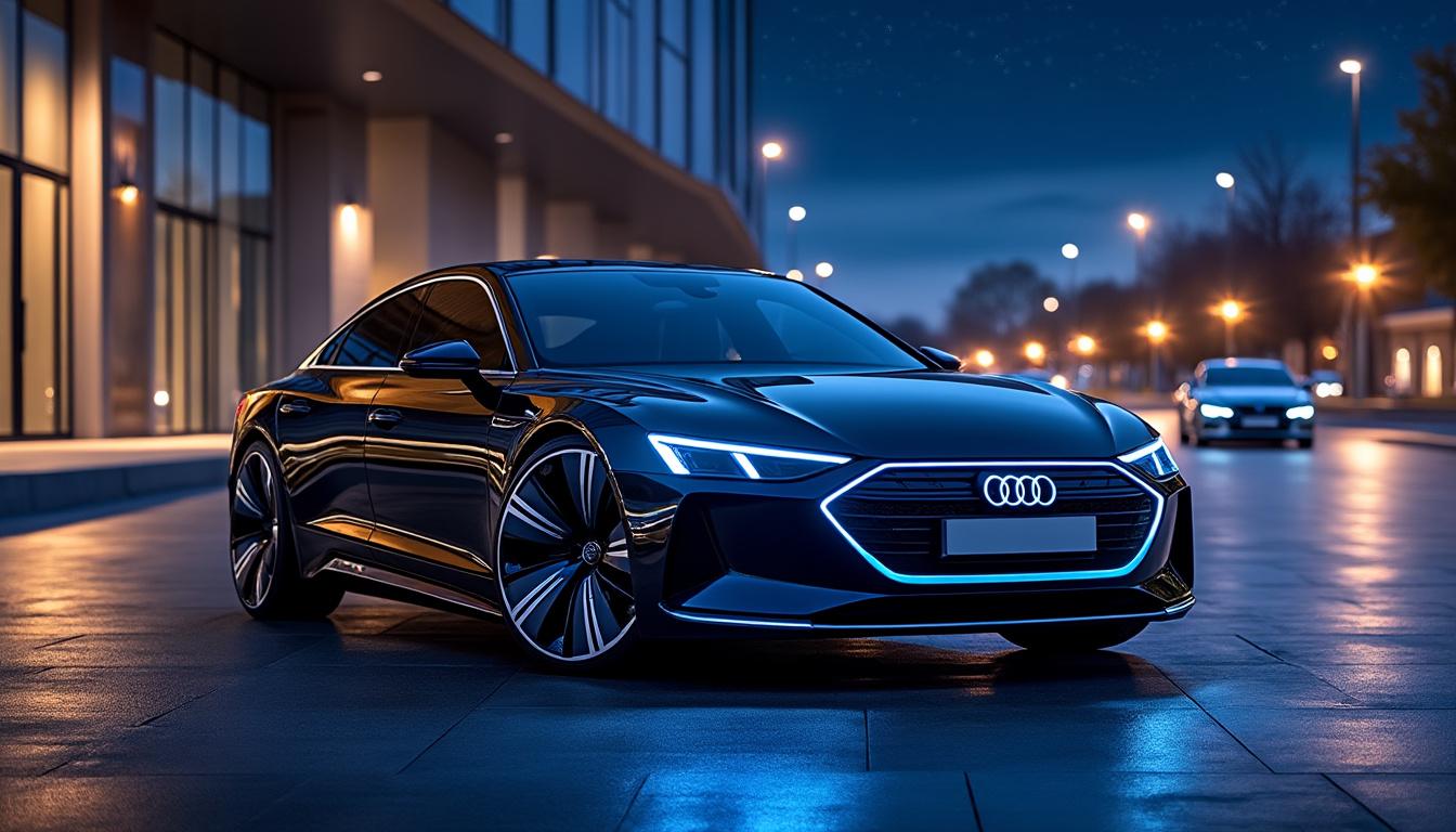 Audi A4 e-tron : Aperçu du futur modèle qui concurrence la BMW i3 et la ...