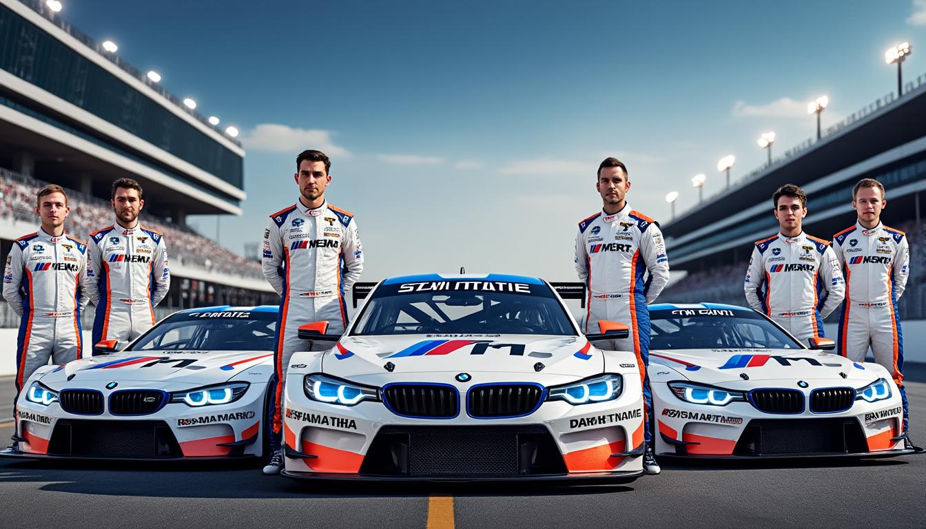 BMW M Team WRT engage six pilotes d'élite pour le Test Sanctionné de ...