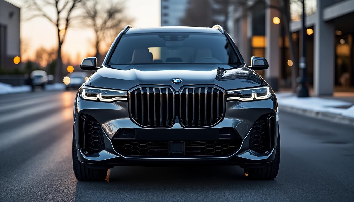 BMW X7 2026 : les premières photos espion dévoilent une calandre ...