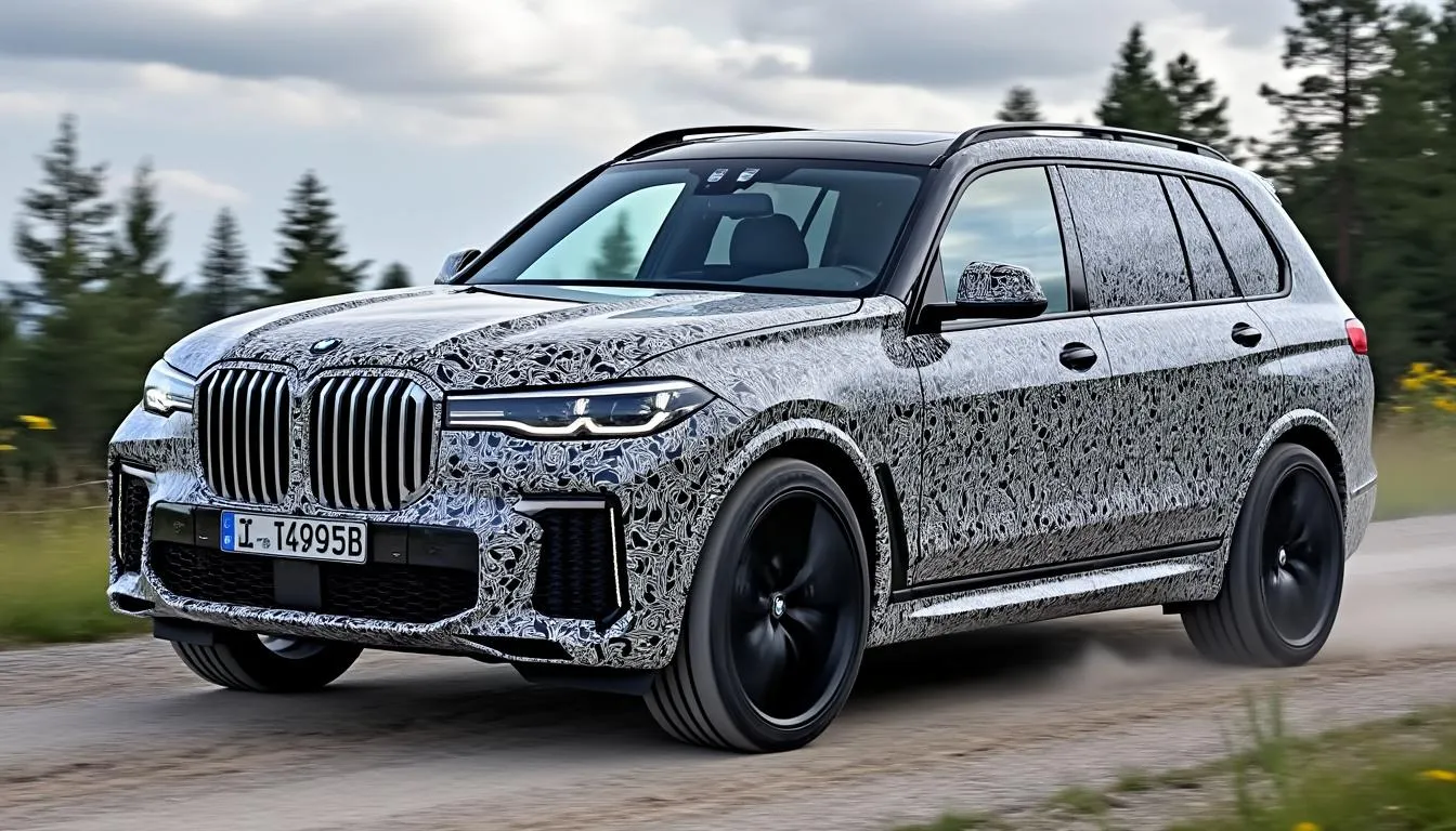 BMW X7 2028 M60 xDrive : premières images exclusives du prototype G67 ...