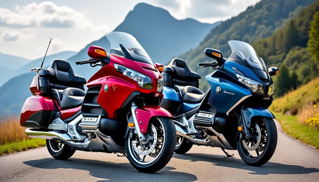 Comparatif détaillé : Honda GoldWing 1800 Tour vs BMW R 1300 RT ...